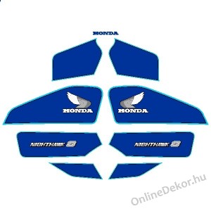 Motor sticker, Motor decal - 01.Motor sticker - Honda - CB 700 SC ...